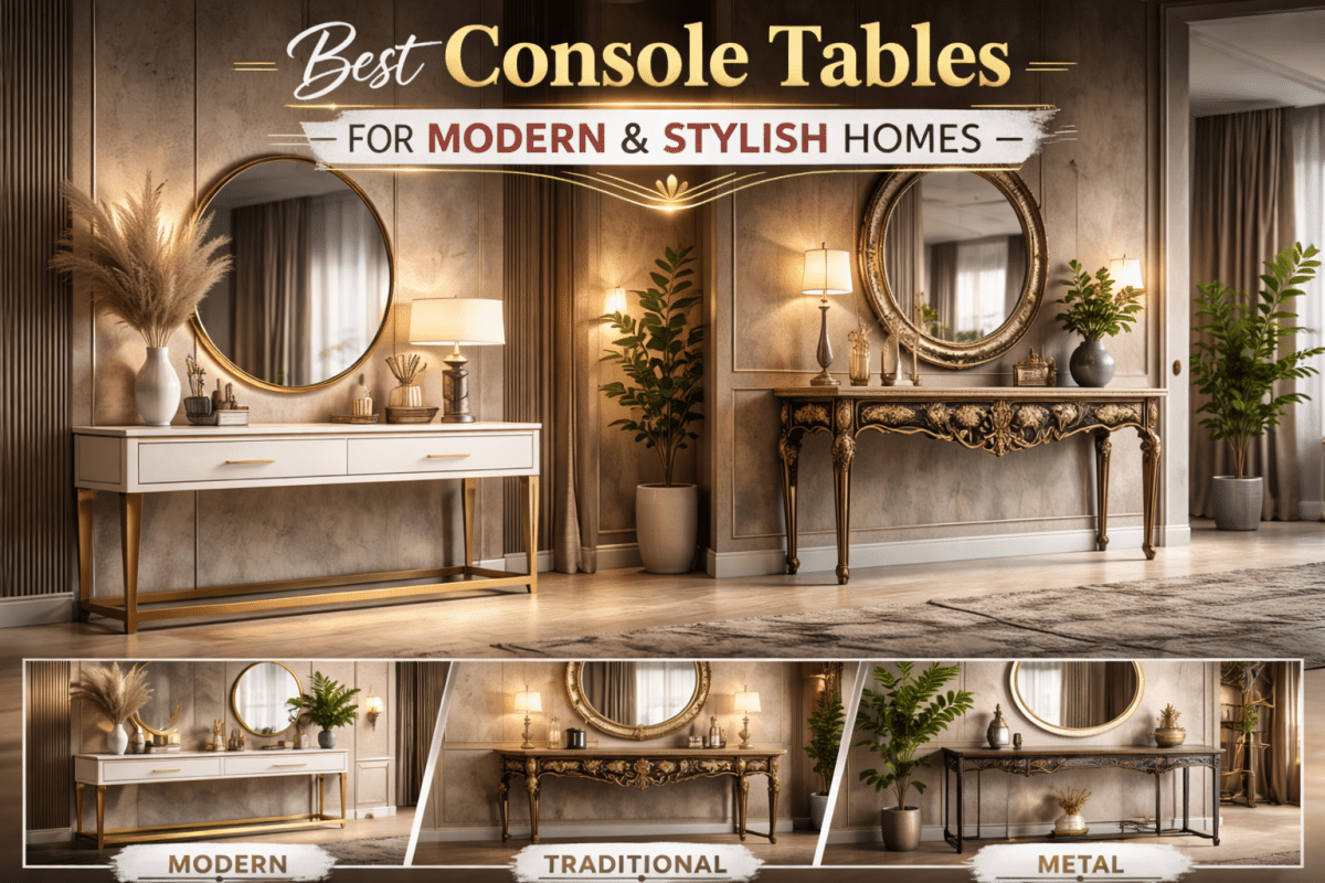 Best Consoles for Modern & Stylish Homes