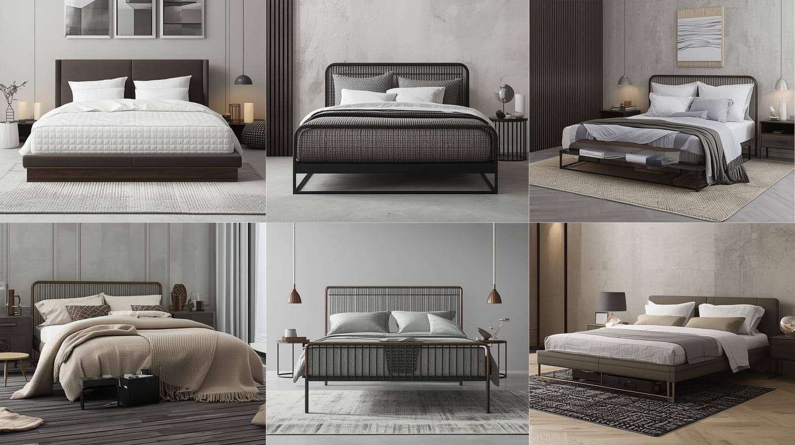 Metal Beds – Durable & Modern Bedroom Frames